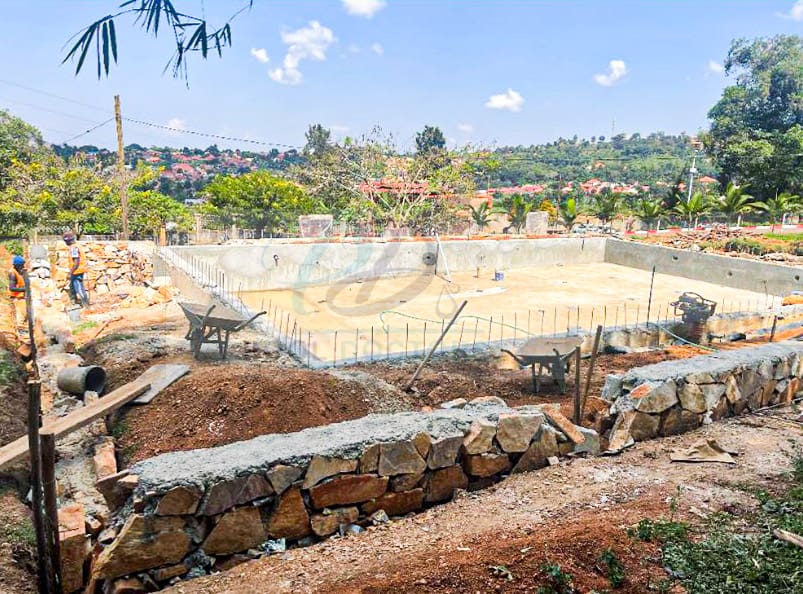 Skimmer-Type Swimming Pool at Buddo Junior School - Pool Doctors (U) Ltd