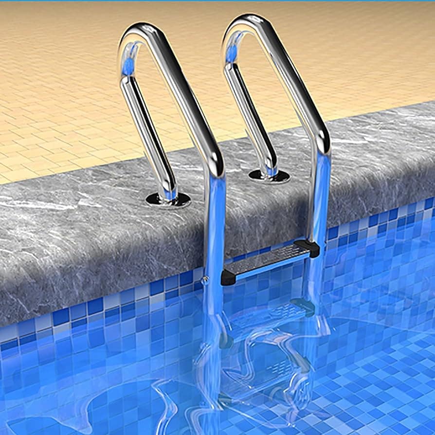 Stainless Pool ladders - Pool Doctors (U) Ltd