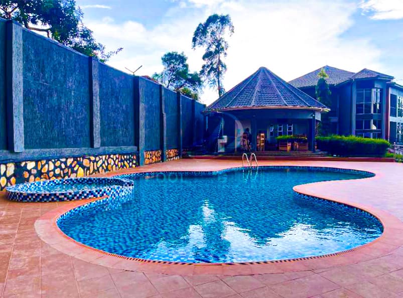 Skimmer-Type Swimming Pool at Pearl on the Nile Hotel, Jinja - Pool Doctors (U) Ltd